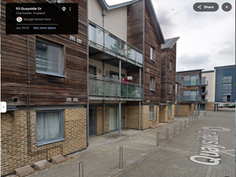 1 bed flat to rent in Quayside Drive, Colchester CO2, £895 pcm - Zoopla