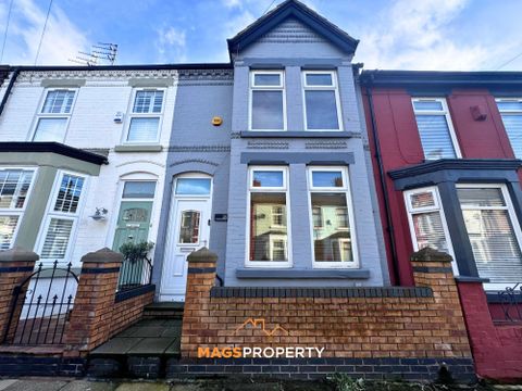 Elmdale Road, Liverpool L9, 3 bed terraced house for sale, £140,000 ...