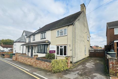 3 bed semi-detached house for sale in Chapel Road, Flitwick MK45, £ ...