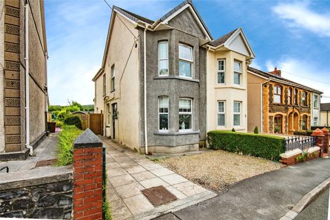 3 bed semi-detached house for sale in Heol Cwmmawr, Drefach, Llanelli ...