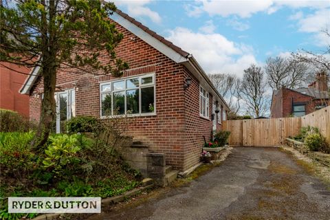 Rochdale Road, High Crompton, Shaw, Oldham OL2, 4 bed detached bungalow ...