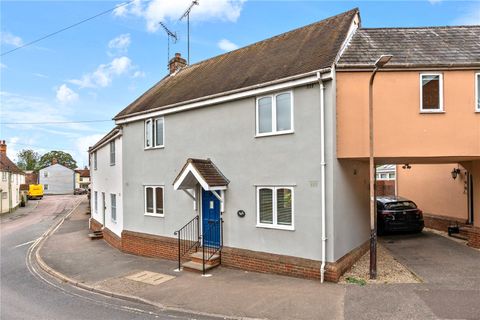 3 bed link detached house for sale in Copthall Lane, Thaxted, Dunmow ...