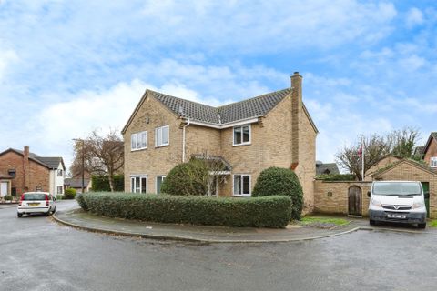 Blenheim Way, Yaxley, Peterborough PE7, 4 bed detached house for sale ...
