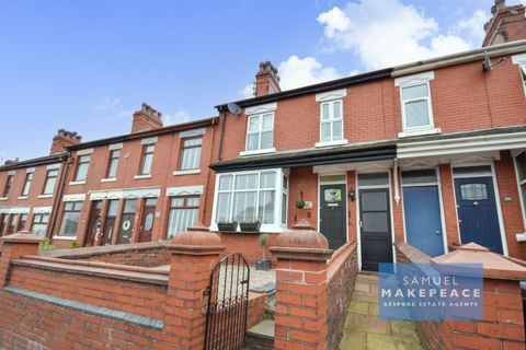 3 bed terraced house for sale in Ravens Lane, Bignall End, Newcastle ...