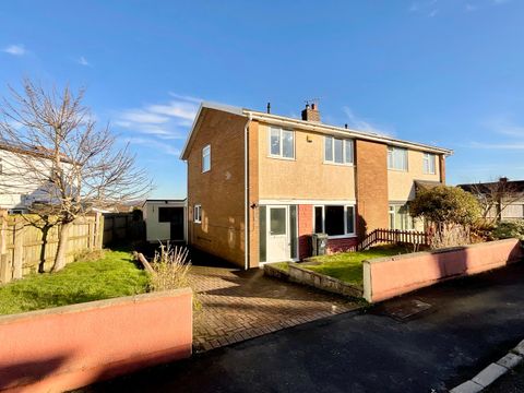 3 bed semi-detached house for sale in Midfield Estate, Penperlleni ...