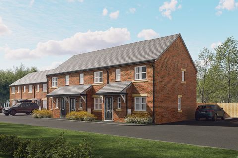 New home, 3 bed end terrace house for sale in Buttercup Fields, Belper ...