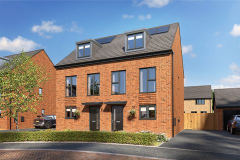 "Selset" at Off Wawne Road, Kingswood, Hull HU7, New home, 3 bed semi ...