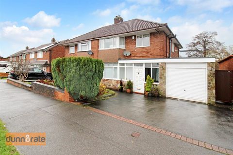 Field Avenue, Baddeley Green, Stoke-On-Trent ST2, 3 bed semi-detached ...