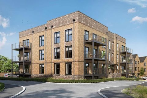 "The Sycamore - Plot 2" at Gosforth Lane, Watford WD19, New home, 2 bed ...