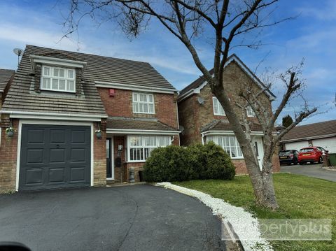 4 bed detached house for sale in Cedar Wood Drive, Tonyrefail ...