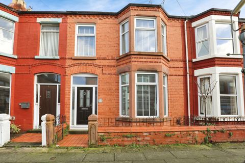 Karslake Road, Liverpool L18, 3 bed terraced house for sale, £285,000 ...