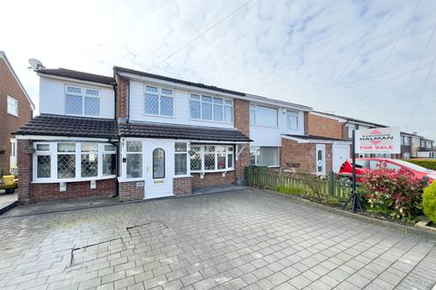 4 bed semi-detached house for sale in Curzon Road, Poynton, Stockport ...