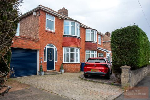 Coast Road, Newcastle Upon Tyne, Tyne And Wear NE7, 3 bed semi-detached ...