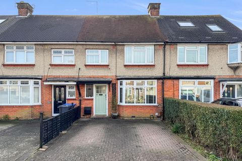 3 bed terraced house for sale in Congreve Road, Broadwater, Worthing ...