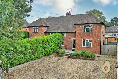3 bed semi-detached house for sale in Barkham Road, Wokingham ...