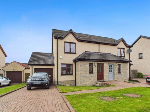 8 Crown Road, Scone, Perth PH2, 3 bed semi-detached house for sale, £ ...