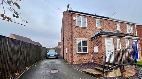 3 bed semi-detached house for sale in Cloister Close, Scunthorpe DN17 ...