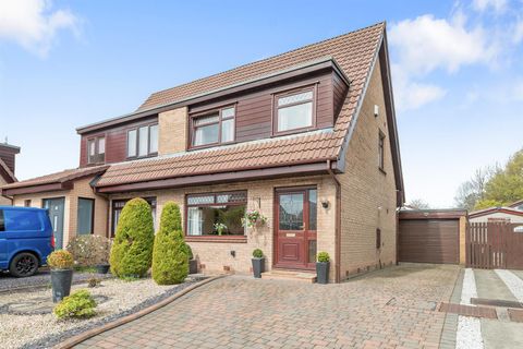 3 bed semi-detached house for sale in Queens Drive, Dunipace FK6, £ ...
