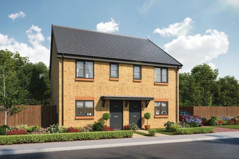 New home, 2 bed semi-detached house for sale in "The Baker" at High ...