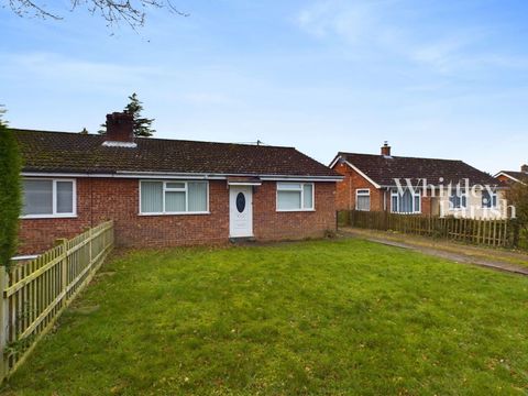 3 bed semi-detached bungalow for sale in Frith Way, Great Moulton ...
