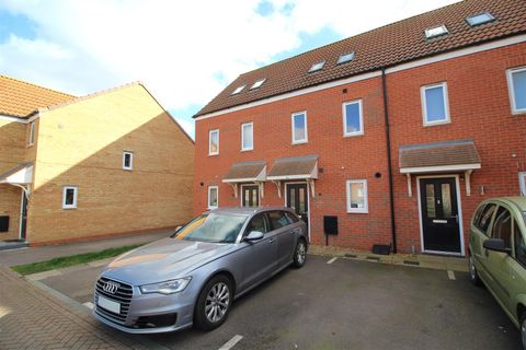 3 bed terraced house for sale in Orfeus Drive, Cardea, Peterborough PE2 ...