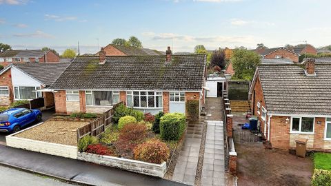 Meadow Way, Stone ST15, 2 bed semi-detached bungalow for sale, £200,000 ...