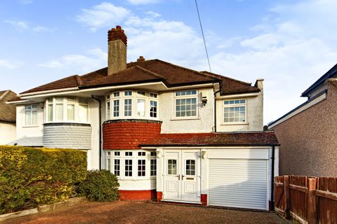 4 bed semi-detached house for sale in Benhurst Gardens, South Croydon ...