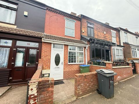 3 bed terraced house to rent in Highfield Road, Bearwood, Smethwick B67 ...
