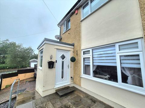 3 bed semi-detached house for sale in Heol Glannant, Tonypandy CF40, £ ...