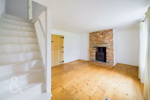 2 bed semi-detached house for sale in The Green, Syleham, Eye IP21, £ ...