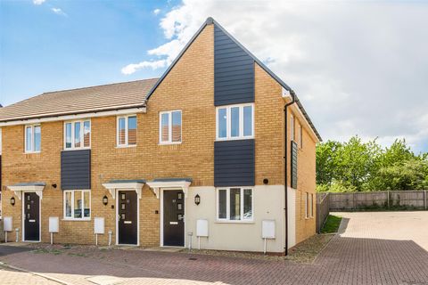 Rossetti Close, Wellingborough NN8, 2 bed end terrace house for sale, £ ...