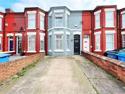 3 bed terraced house for sale in Buckingham Road, Tuebrook, Liverpool ...