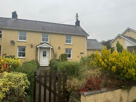 2 bed semi-detached house for sale in Ffair Rhos, Ystrad Meurig SY25, £ ...