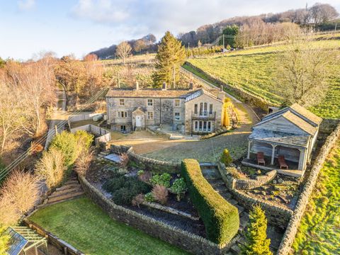 Off Cliff Lane, Ripponden, Sowerby Bridge, Halifax HX6, 4 bed detached ...