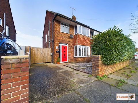 3 bed semi-detached house for sale in Roxburgh Road, Ipswich IP4, £ ...