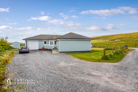 Neesik House, Swinister, Sandwick, Shetland ZE2, 3 bed detached house ...