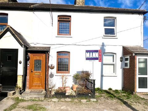 3 bed terraced house for sale in Grove Road, Upper Halling Rochester ...