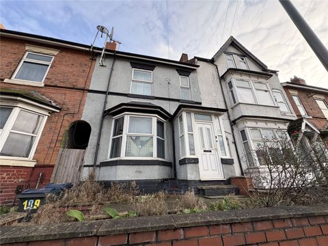 Slade Road, Birmingham, West Midlands B23, 4 bed terraced house for ...