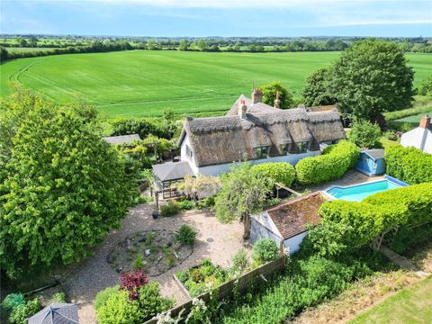 Drury Lane, Aythorpe Roding, Dunmow, Essex CM6, 4 bed detached house ...