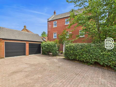 Linnet Close, Coton Park, Rugby CV23, 6 bed detached house for sale, £ ...