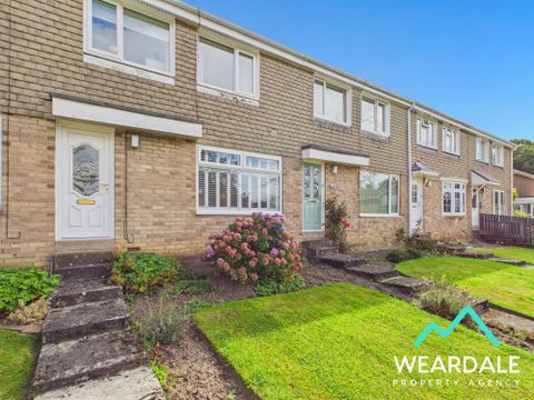 Deanery View, Lanchester DH7, 3 bed terraced house for sale, £175,000 ...