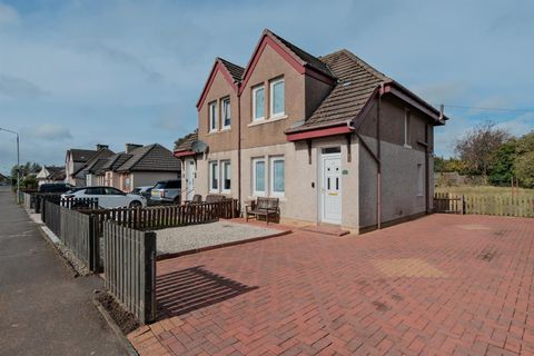 Fraser Street, Cleland ML1, 2 bed semi-detached house for sale, £ ...