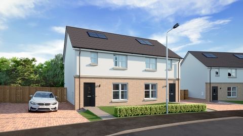 New home, 3 bed semi-detached house for sale in The Eddlestone, Plot 9 ...