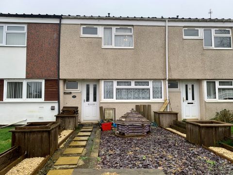 3 bed terraced house for sale in Rodney Close, Daventry NN11, £165,000 ...