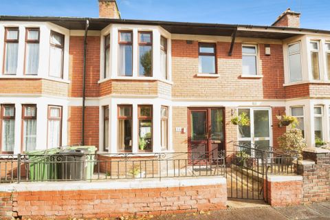 Maindy Road, Cathays, Cardiff CF24, 3 bed terraced house for sale, £ ...