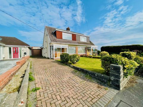 Penlan, Bryn, Llanelli SA14, 3 bed semi-detached house for sale, £ ...