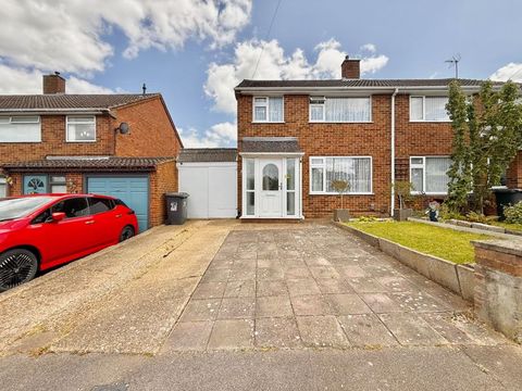 3 bed semi-detached house for sale in Ashfield Way, Luton LU3, £375,000 ...