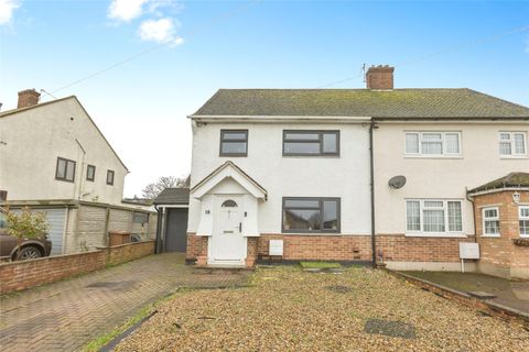 3 bed semi-detached house for sale in Rowan Road, Swanley, Kent BR8, £ ...