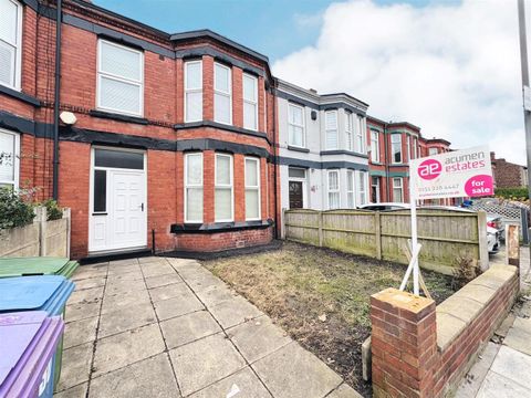 4 bed terraced house for sale in Buckingham Road, Tuebrook, Liverpool ...