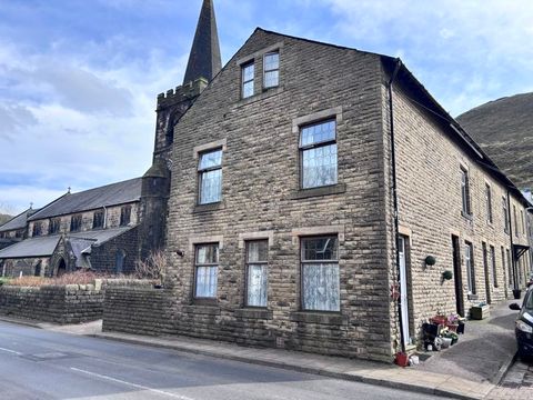 3 bed terraced house for sale in Burnley Road, Cornholme, Todmorden ...